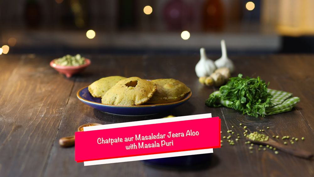 Watch Jeera Aloo & Masala Puri Recipe By Zee Zest